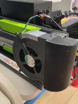 Nvidia Tesla U-shaped blower Fan Kit for Tesla K80 M40 P40 P100 V100 | eBay