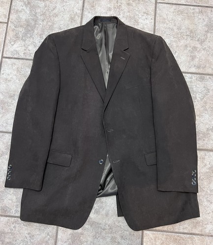 Andrew Fezza Brown Blazer Jacket, Men's Size 46L, Good Condition | eBay