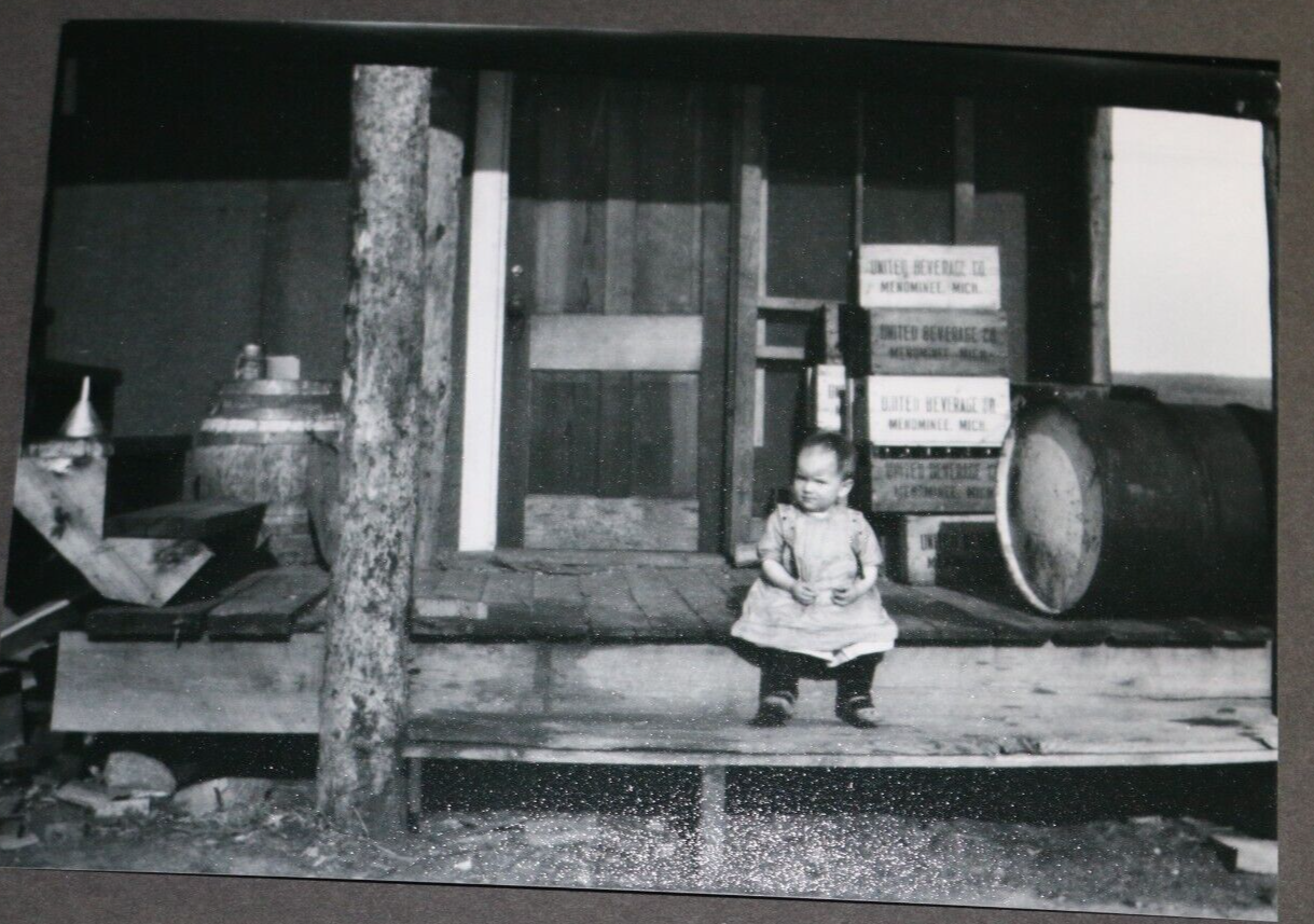 1920's United Beverage Co. brewery Menominee crate 5 x 7 photograph ...