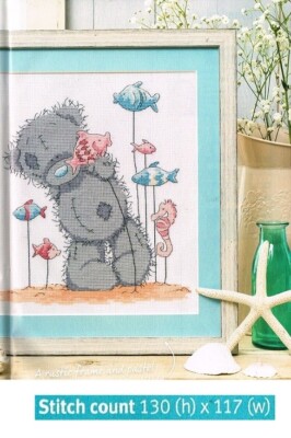 SUMMER TATTY TEDDY CROSS STITCH PATTERN ONLY EK - RAQ | eBay