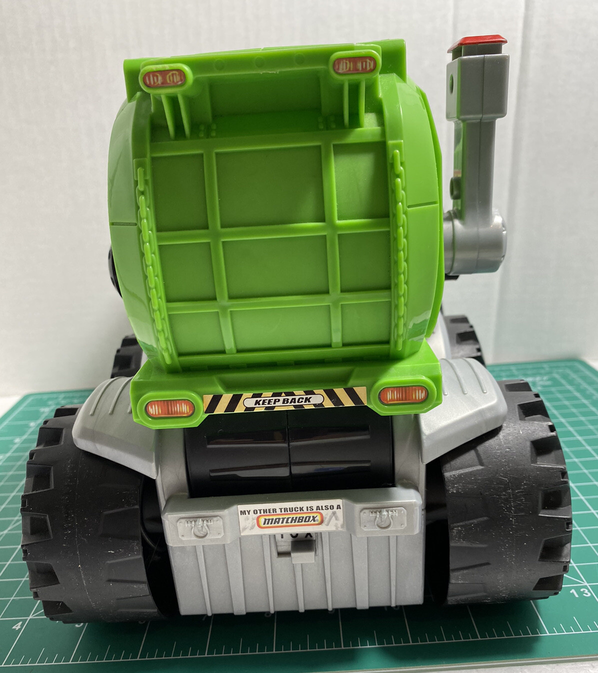 Mattel Matchbox Interactive Stinky The Garbage Truck Robot Talking 12 ...