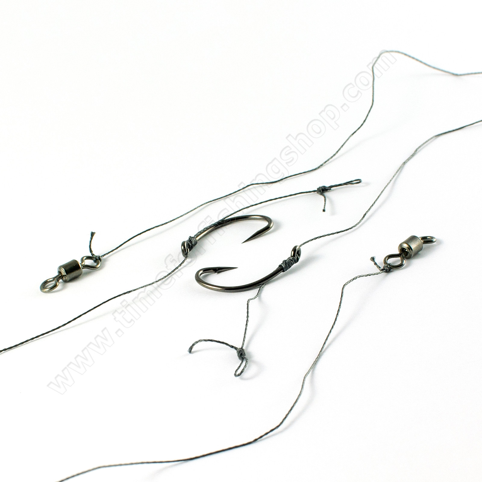 Ready Tied Hair Rigs Barbed X-Strong Hooks Carp Barbel Fishing Boilies ...