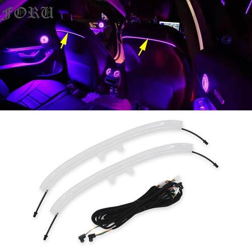 2PCS For Mercedes Benz c43 c63 c300 W205 Ambient Light Strips LED Seat ...