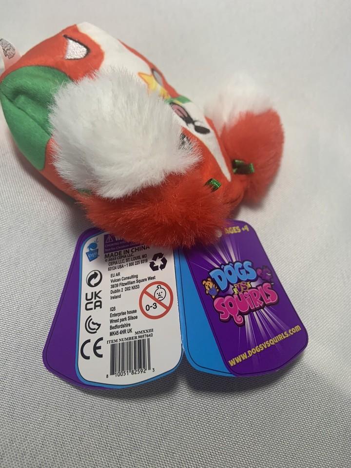 Dogs Vs. Squirrels #157 BELL Pig Bean Bag Plush With Tags 2023 | eBay