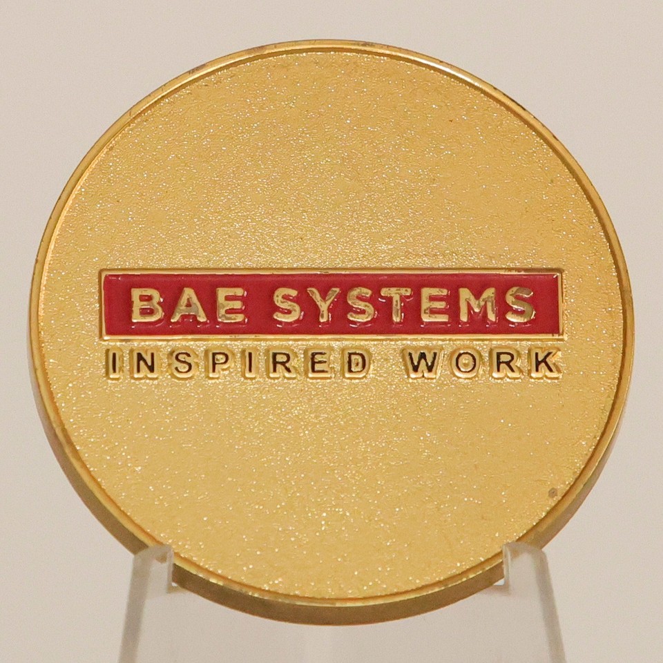 BAE Systems Norfolk Ship Repair VPP Challenge Coin - 2018 Commemorative ...