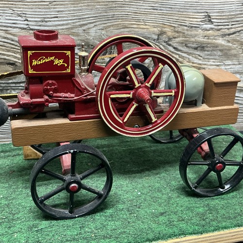 Custom Waterloo Boy Stationary Engine & Buzz Saw Diorama | eBay