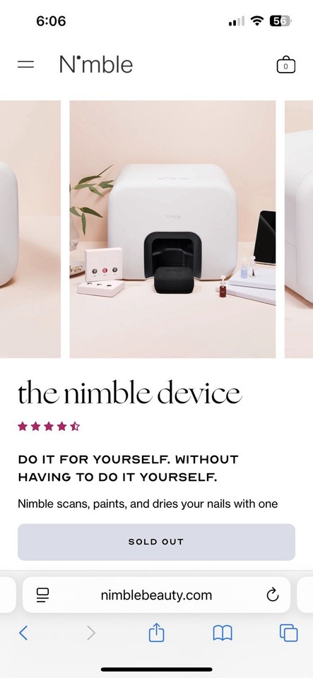 Nimble Automatic Nail Polish Device | eBay