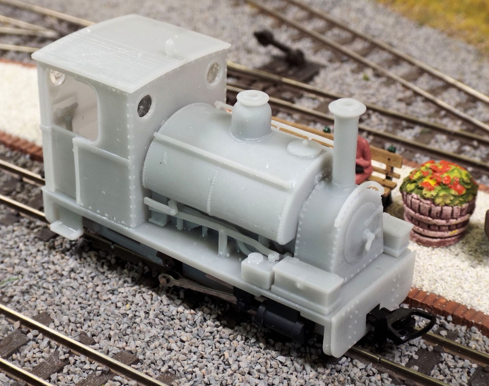 Fourdees Peckett & Sons 'Jubilee' 009 / OO9 Scale Kit for Minitrains F ...