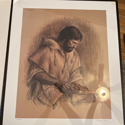 Frances Hook - The Carpenter Lithograph Signed & # 500 - 18x24 Roman ...