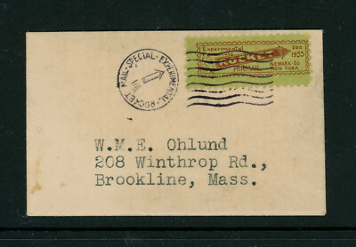 Rocket Mail Catalogue # 7 January 31 1936 Cover Mail Used Stamps Air ...