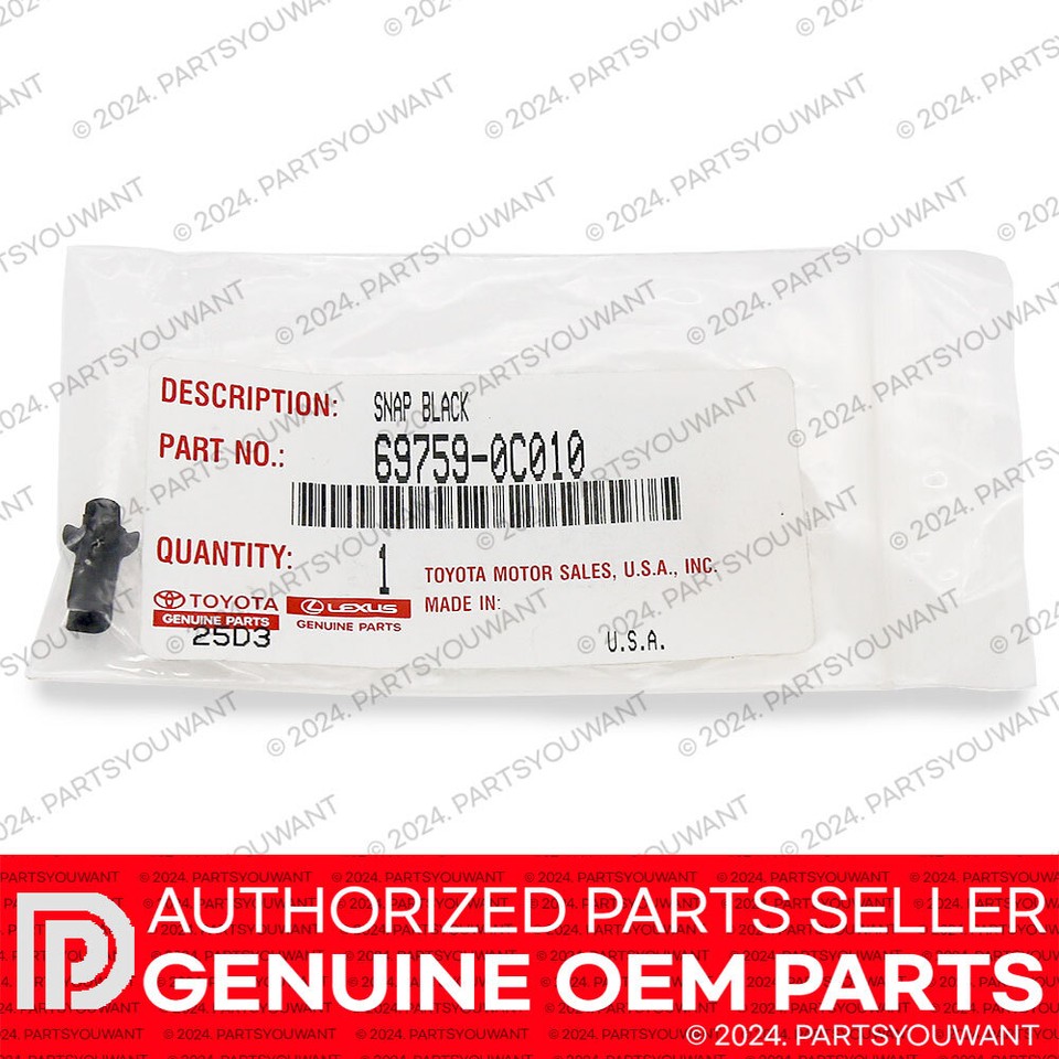 2007-2017 Toyota Sequoia Tundra Hood Safety Catch Lever Snap Clip ...