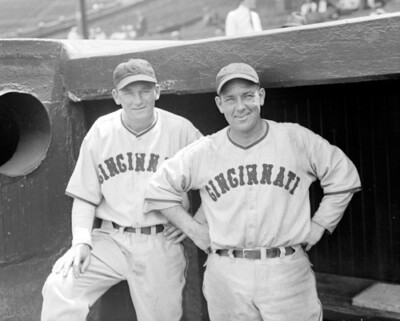 Cincinnati Reds Roy Peaches Davis and Virgil Spud Davis 1937 Photo | eBay