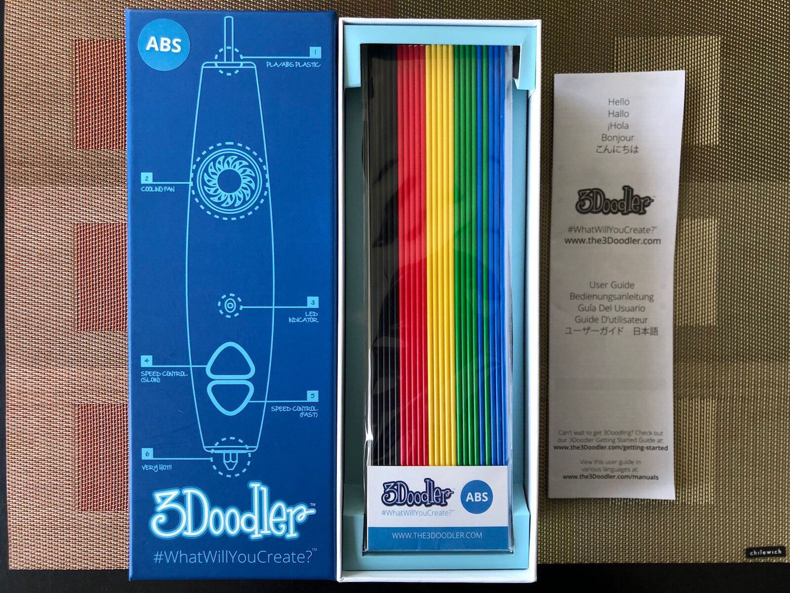 3Doodler 3D Pen w/Original 3 packs of Strands | eBay