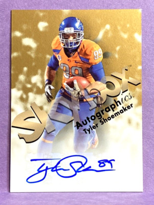 2012 Fleer Retro TYLER SHOEMAKER Autographics Rookie RC Card #98AU-TS ...