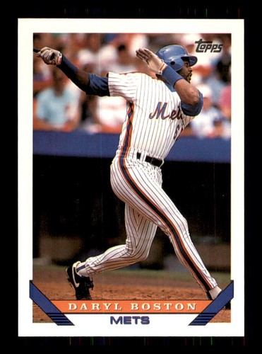 1993 Baseball Topps Daryl Boston New York Mets #399 | eBay