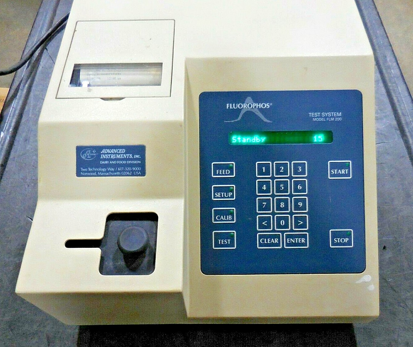 Advanced Instruments FLM-200 FLUOROPHOS ALP Test System (100-130V/ 200 ...