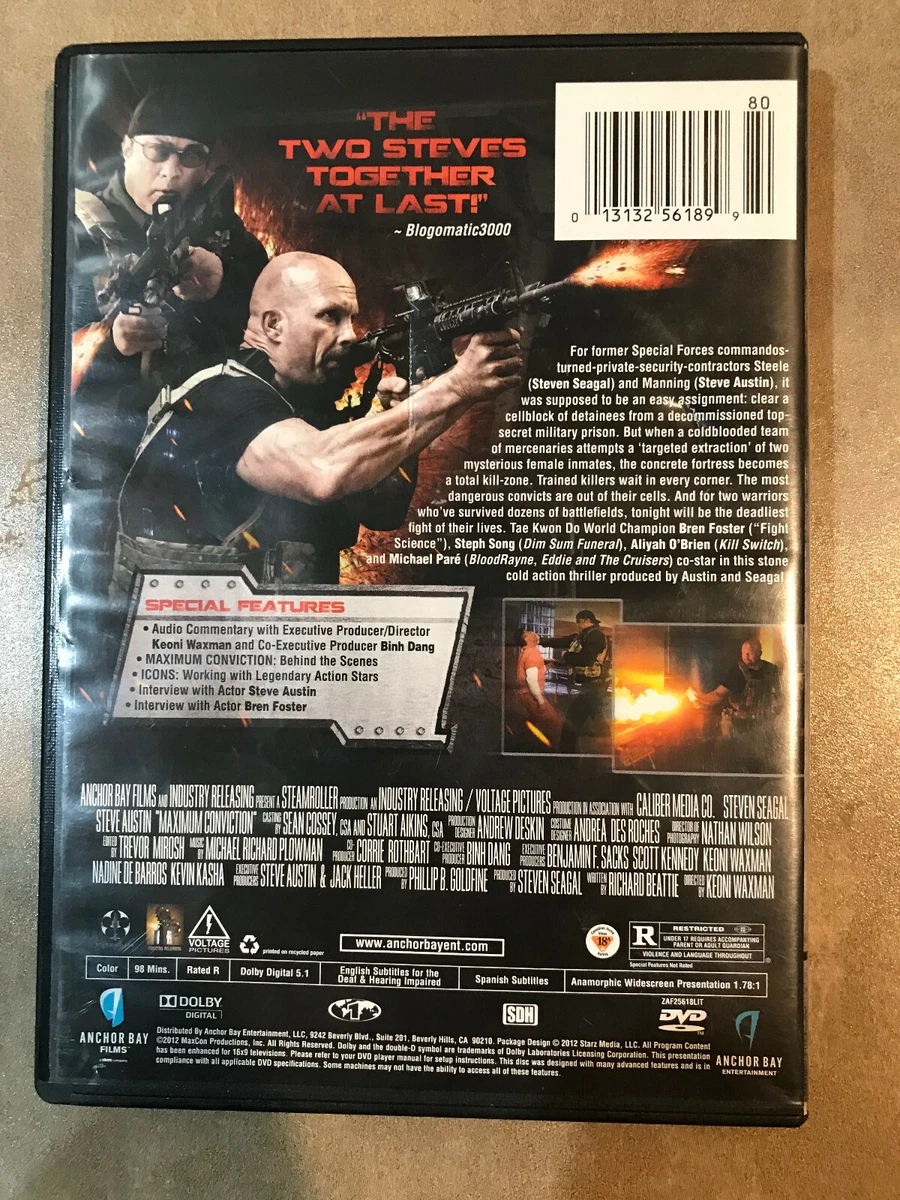 Maximum Conviction Dvd Cover