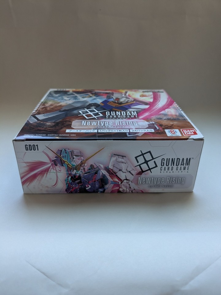 Gundam Card Game Newtype Rising Booster Box GD01 Sealed Japanese w/shrink PSL | eBay