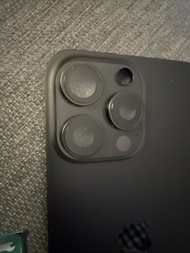 Apple iPhone 15 Pro MAX Gray Back Glass Genuine OEM A Grade | eBay