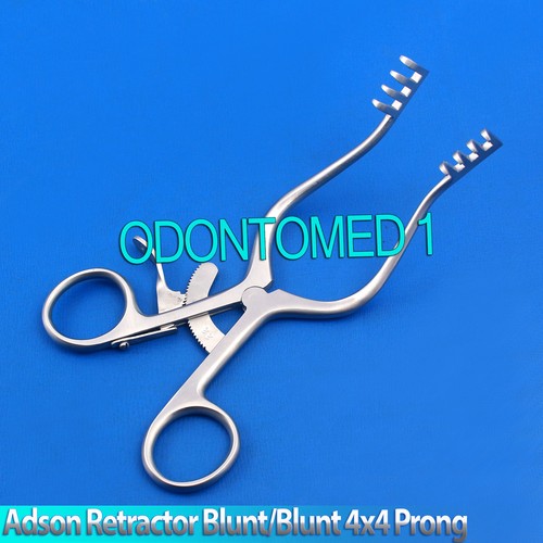 Adson Retractor Blunt Points 4x4 Prong 6" Surgical Instruments | eBay