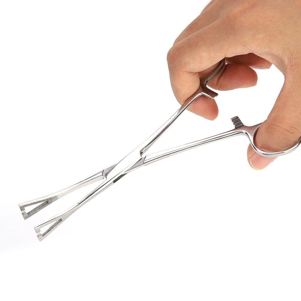 Body Piercing Pliers Tool Ear Lip Navel Nose Tongue Septum Sponge ...