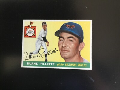 1955 Topps Hi# 168 Duane Pillette EM | eBay