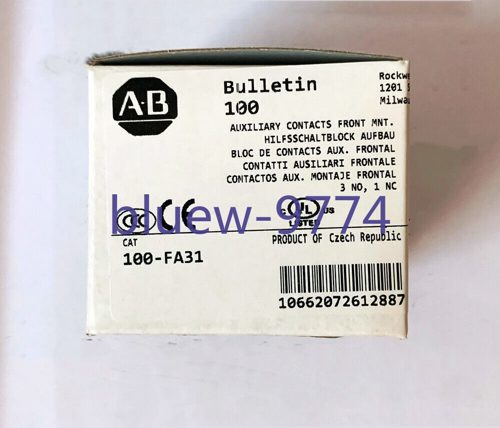 NEW Contactor auxiliary contact 100-FA31 | eBay