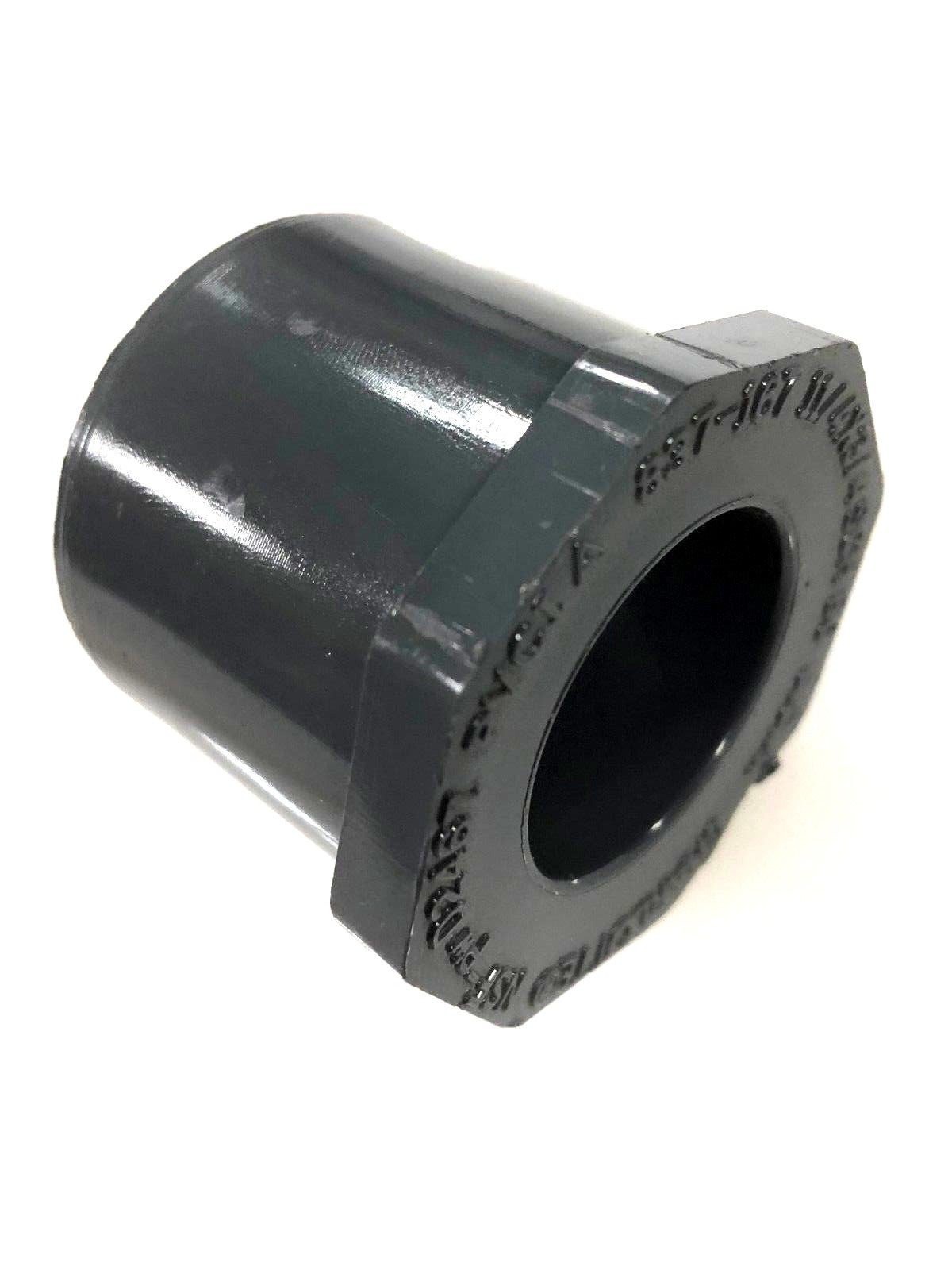 Charlotte Pipe TrueFit system 1-1/4 in. x 3/4 in. Sch. 80 PVC Dark grey ...