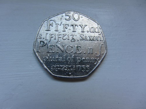 Extremely Rare Brexit 50p Coin Peace Prosperity And Friendship With All ...