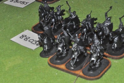 28mm medieval / castings - footsore barons war 10 figs - cav (88034 ...