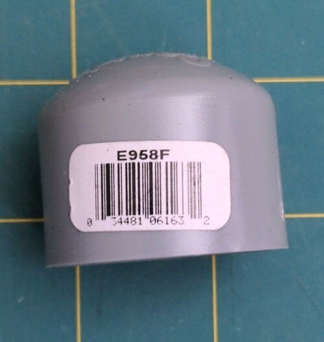 Carlon E958F 1" Sch40 PVC Conduit Cap 034481061632 | eBay