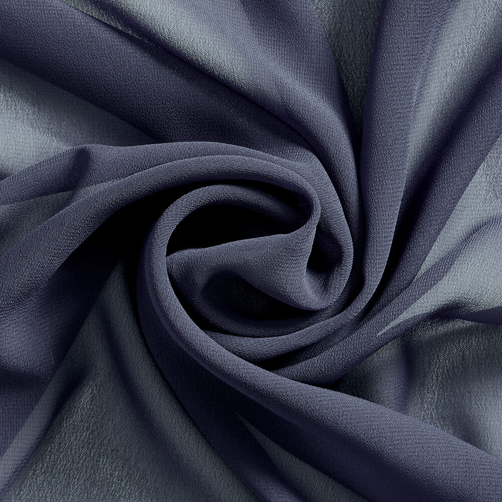 Solid Chiffon Fabric Polyester Dress Sheer 58'' Wide By the Yard All ...