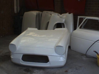 Ford Anglia 105E Flip Front Fibreglass | eBay UK