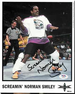 Norman Smiley signed 8x10 photo PSA/DNA COA WWE Autographed Wrestling ...