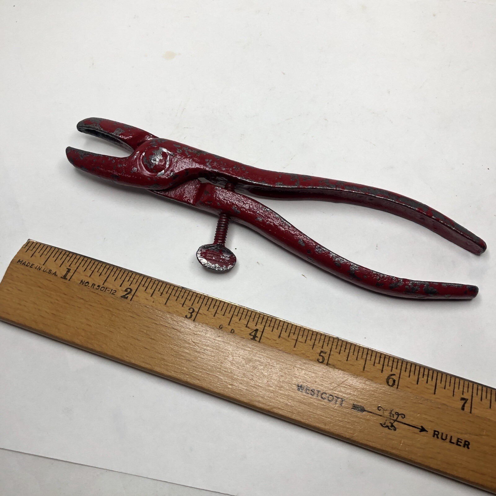 Decker's 6.5" inch Hill's Hold'em Hog Ringer Pliers With Screw | eBay