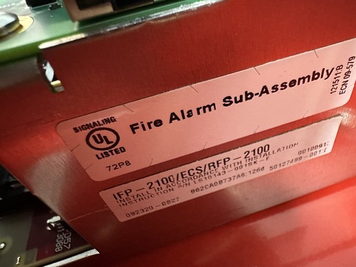 honeywell Farenhyt™ RFP-2100HV remote fire alarm panel Farenhyt IFP ...