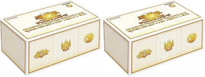 Yu Gi Oh card OCG Duel Monsters QUARTER CENTURY TRINITY BOX x2 Japan ...