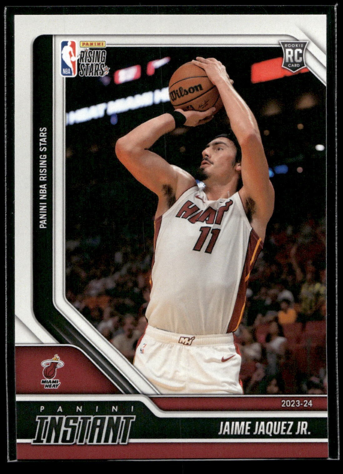 2023-24 Panini Instant Jaime Jaquez Jr. ROOKIE CARD 1/356 SP Miami Heat ...