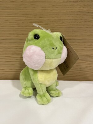 Froggi By Bellzi NWT 6" Charming Plush Stuffed Animal Round1 Kawaii ...