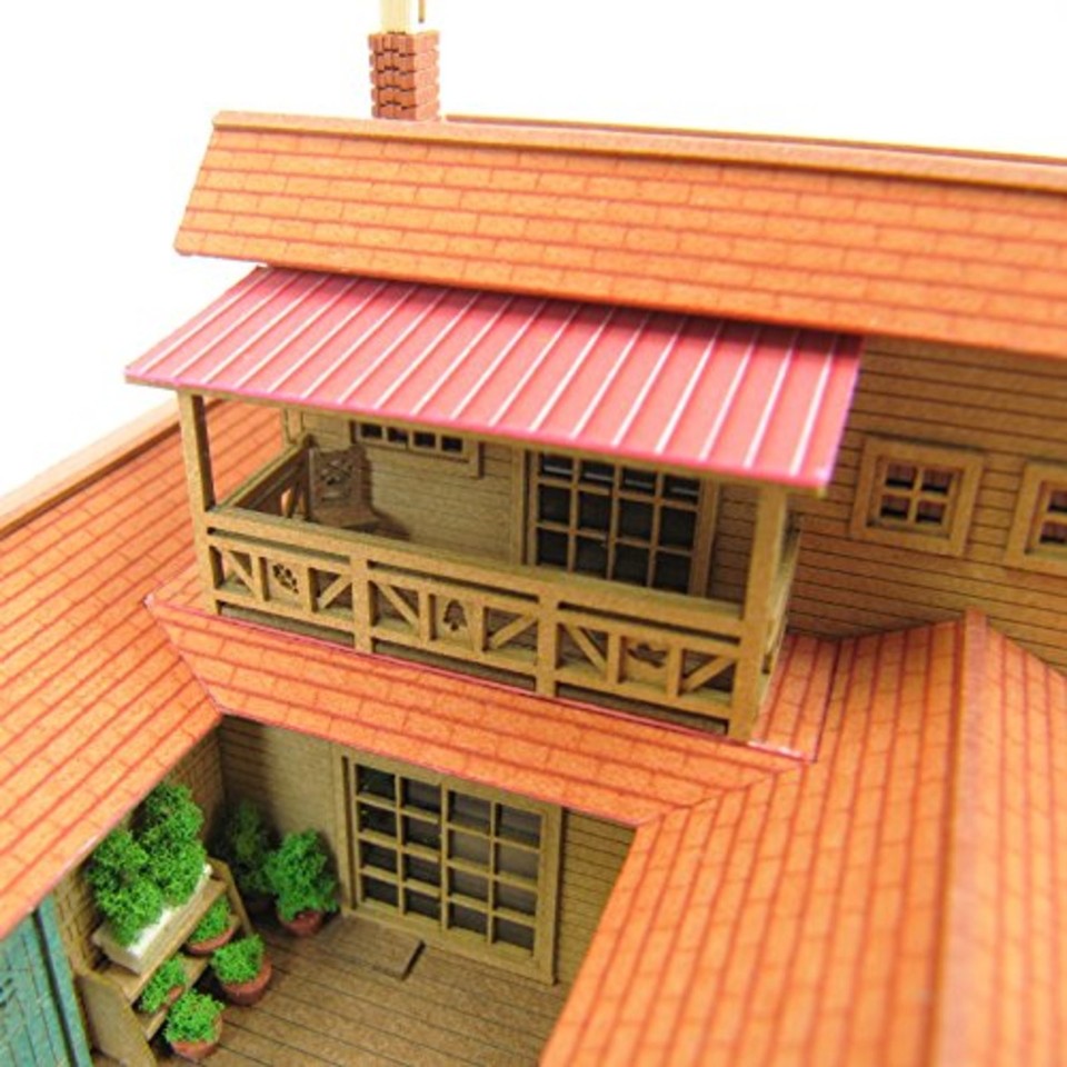 Ghibli series memories of Marnie Oiwa house 1/150 scale Paper Craft ...