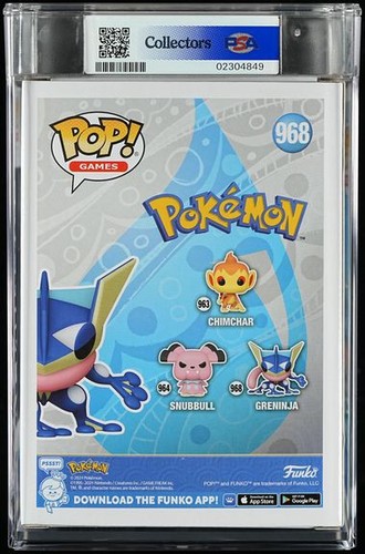 Greninja Games Pokemon 968 Funko Pop! PSA 10 GEM MINT | eBay