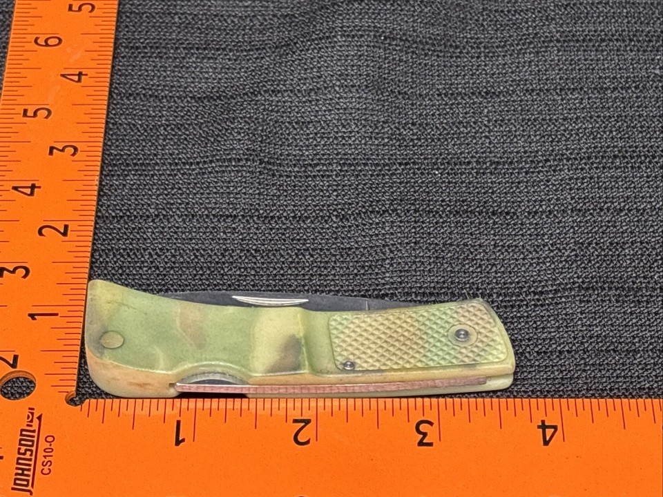 Gerber Small Camo Handle Lockback Folding Pocket Knife USA Blade ...