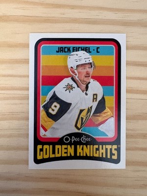 2024-25 O-Pee-Chee Retro #107 Jack Eichel - Las Vegas Golden Knights ...