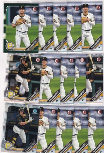 LOT (23) TRAVIS SWAGGERTY RC PITTSBURGH PIRATES ROOKIE BOWMAN PROSPECTS ...