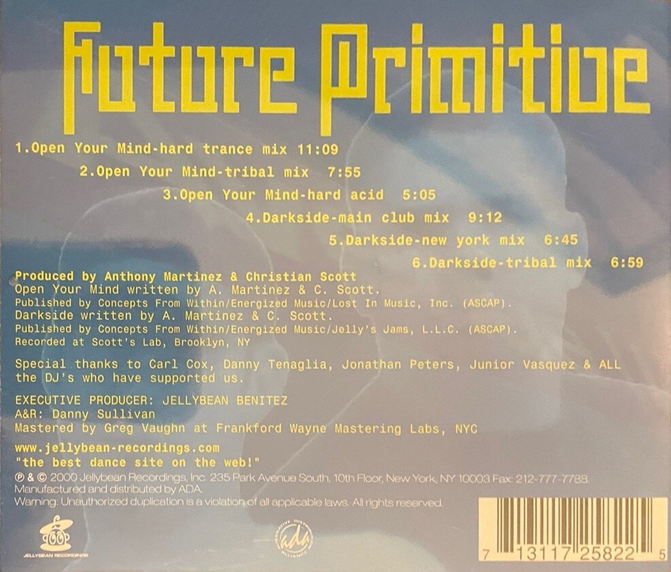 FUTURE PRIMITIVE OPEN YOUR MIND REMIXES MAXI CD SINGLE | eBay