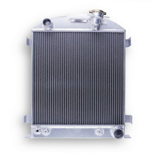 For 1932 Ford Chopped Hot Rod Chevy V8 Engine 3 Row Aluminum Radiator ...