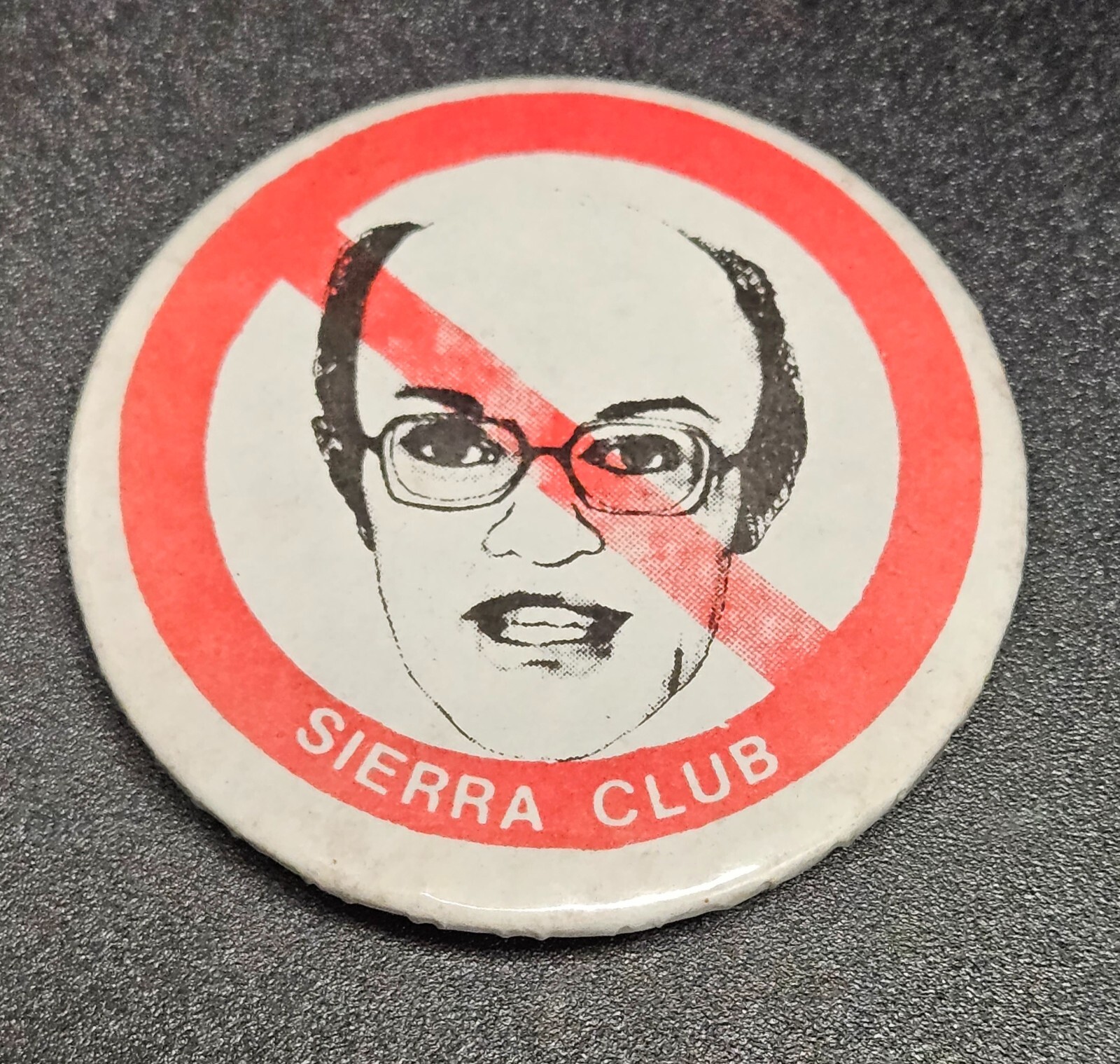 Vintage Sierra Club White & Red Pinback Button 2 1/8" | eBay