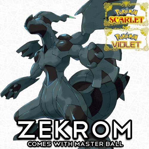 Shiny Reshiram Zekrom & Kyurem Bundle 6IV Tao trio Pokemon Scarlet ...