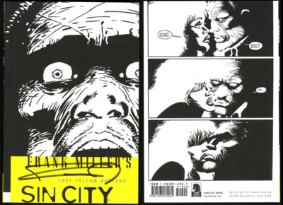Frank Miller SIGNED AUTOGRAPHED Sin City Vol. 4 That Yellow Bastard SC ...