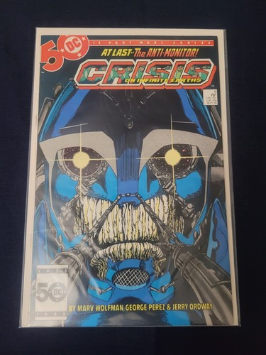 DC Crisis on Infinite Earths #6 the Anti-Monitor, 1985 DC Comics ...